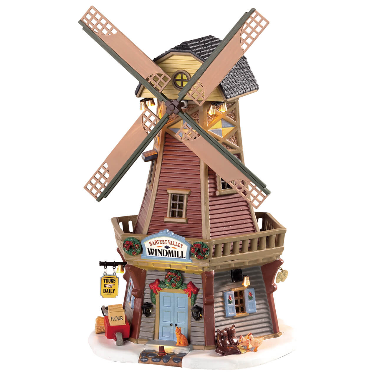 LEMAX Harvest Valley Windmill, with 4.5V Adaptor #45678 | Michaels