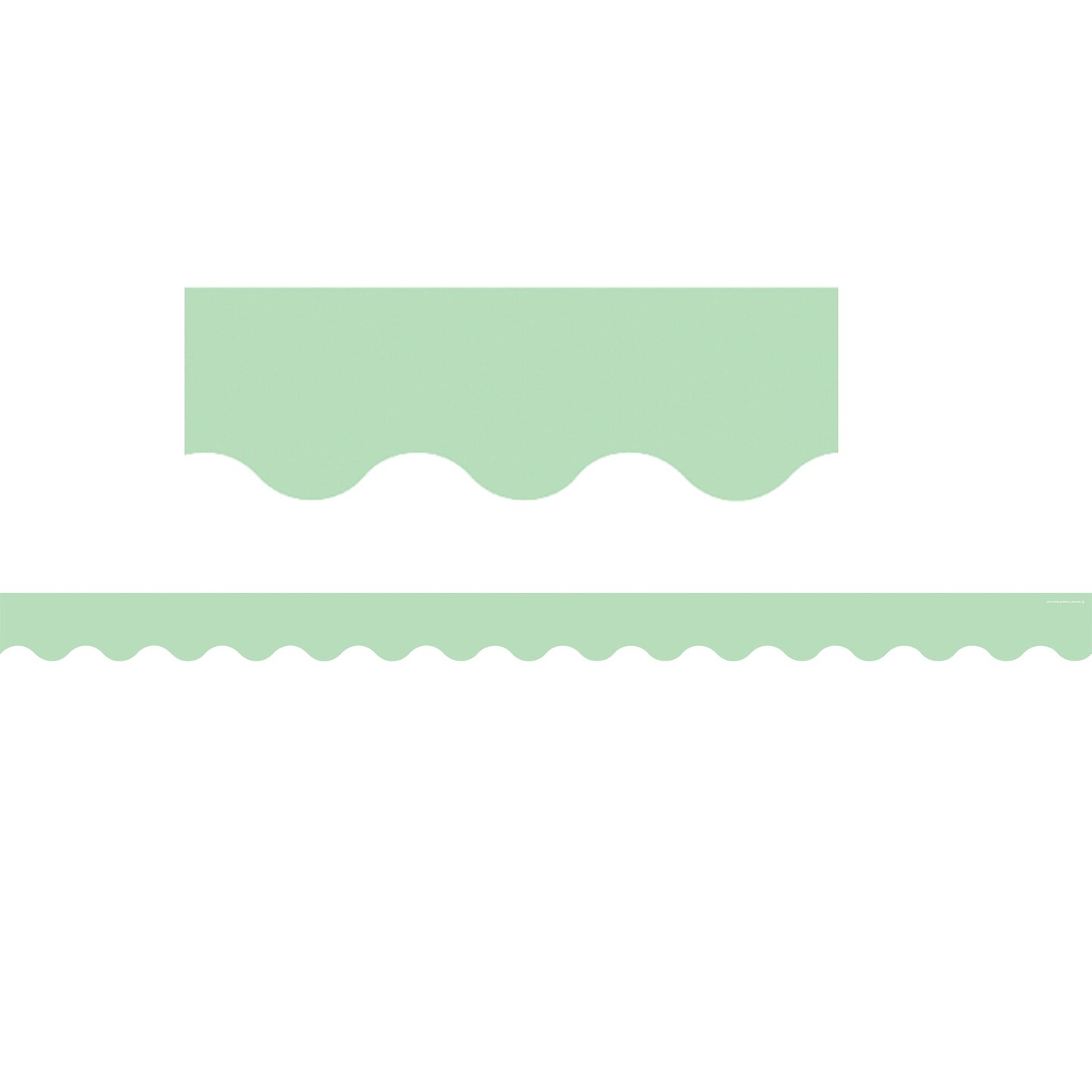 Mint Green Scalloped Border Trim, 35 Feet | Michaels
