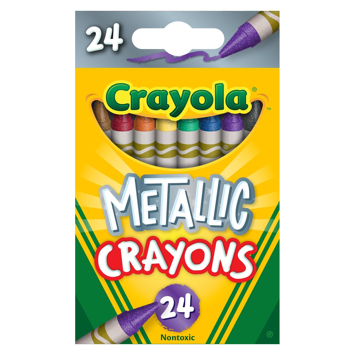 Metallic Crayons, 24 Colors | Michaels