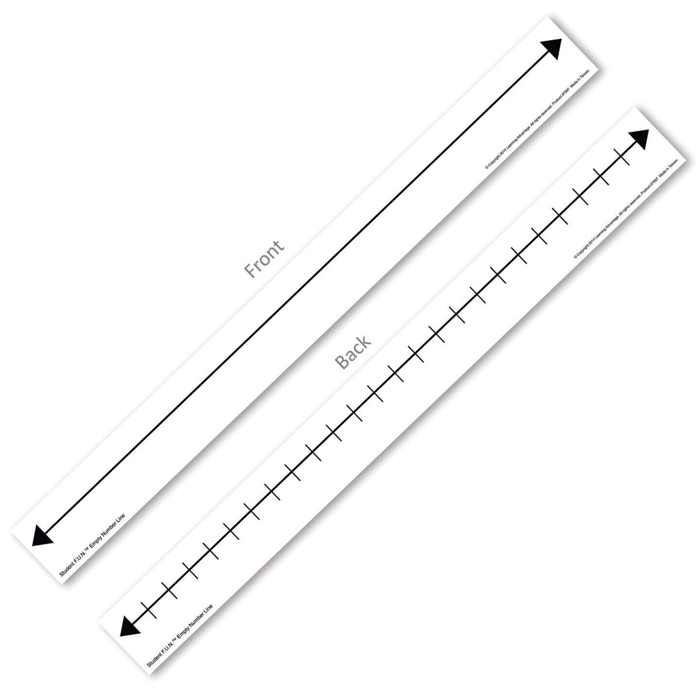 Student F.U.N. Empty Number Line - Set of 10 | Michaels