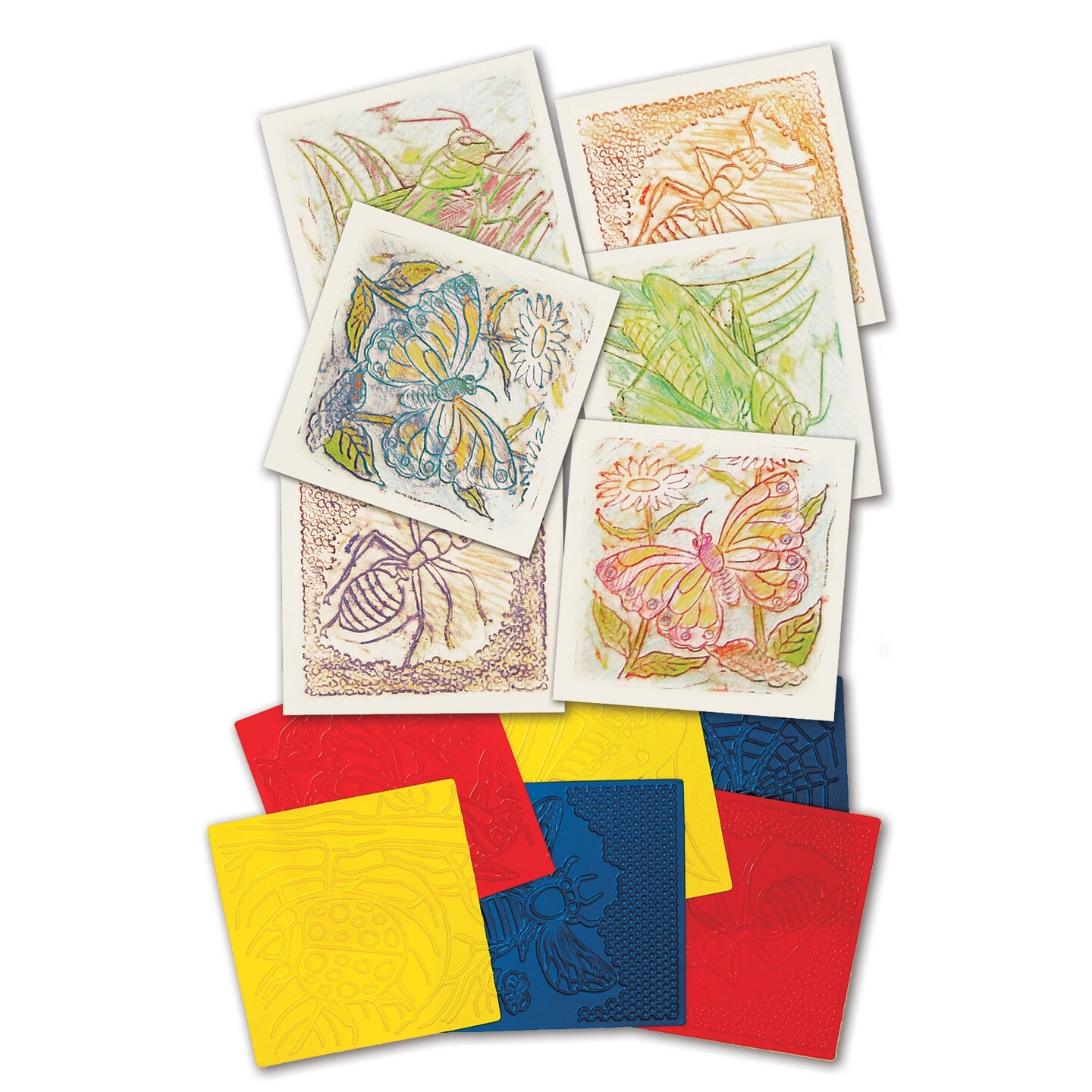 Bug Rubbing Plates, Pack of 6 | Michaels