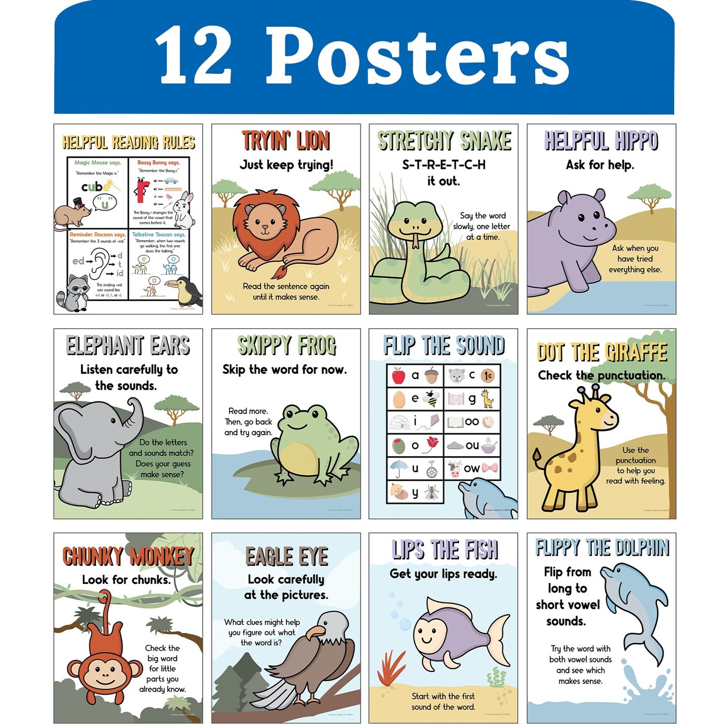 Mini Posters: Decoding Strategies Poster Set | Michaels