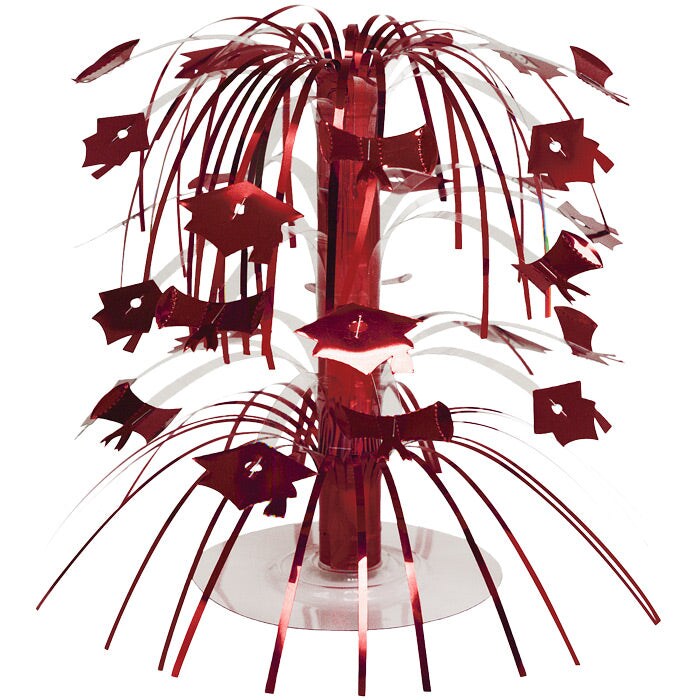 Red Graduation Mortarboard Centerpiece | Michaels