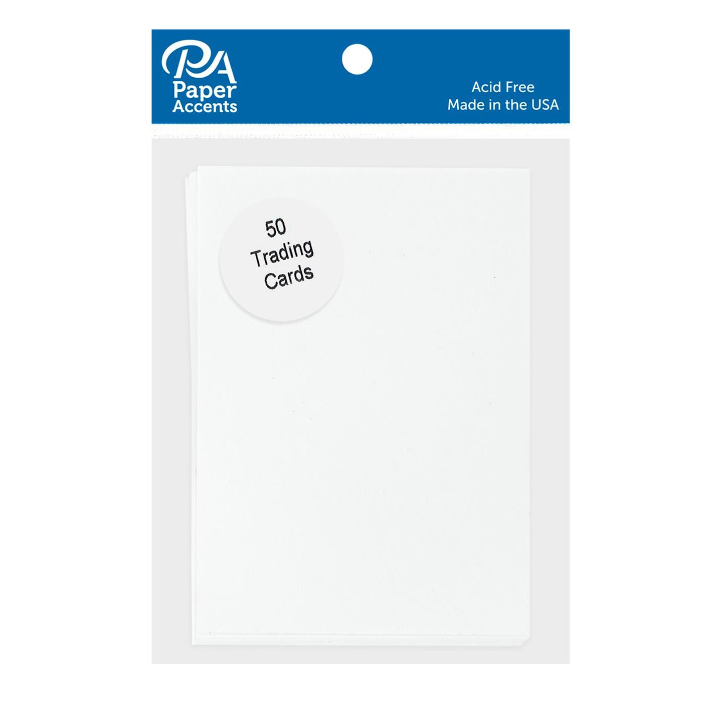 Trading Cards 2.5x3.5 65lb White 50pc | Michaels