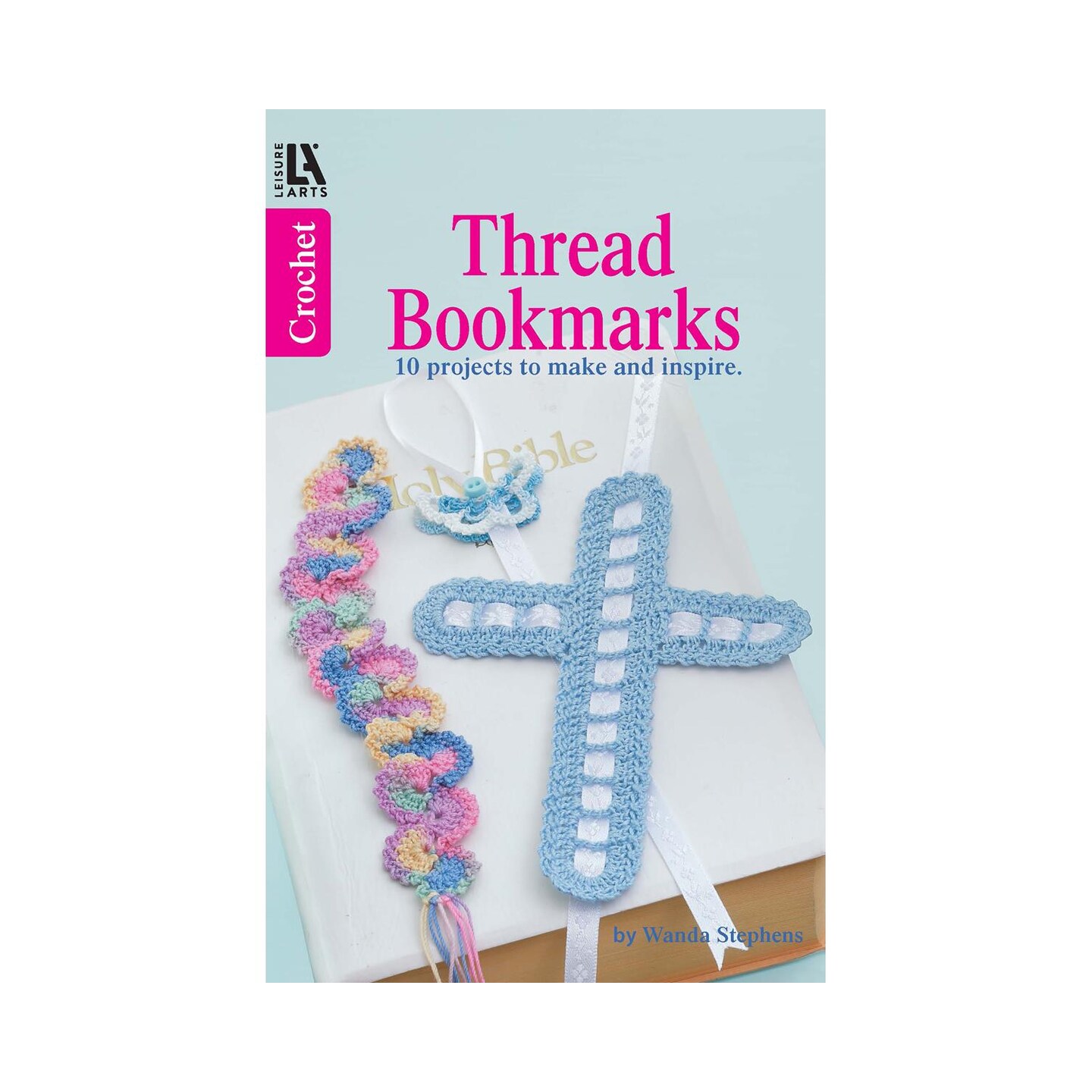 Leisure Arts Thread Bookmarks Crochet Book – Crochet Pattern Book with ...
