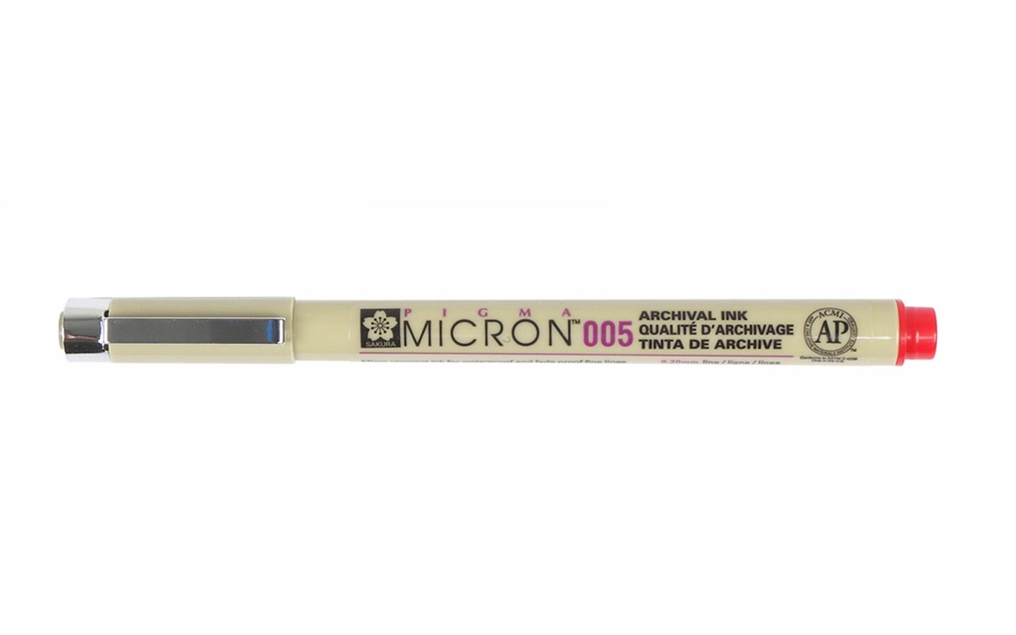 Sakura Pigma Micron 005 Pen .20mm Bulk Red, Model: SAKXSDK005.19 | Michaels