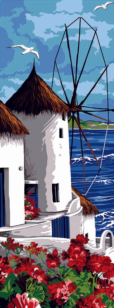 Needlepoint canvas for halfstitch without yarn Cyclades Mill SE950.147 ...