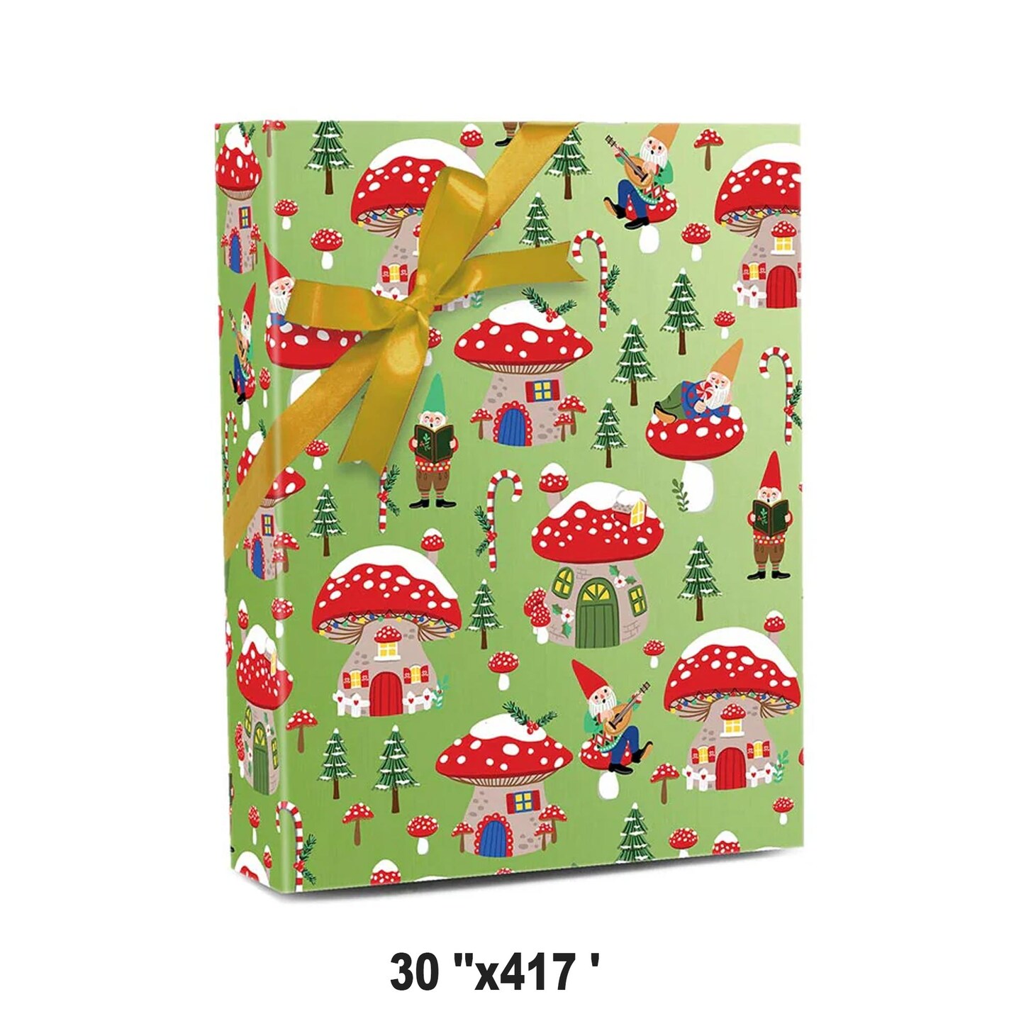 Christmas Gnomes Wrapping Paper 30'' x 417' | Michaels