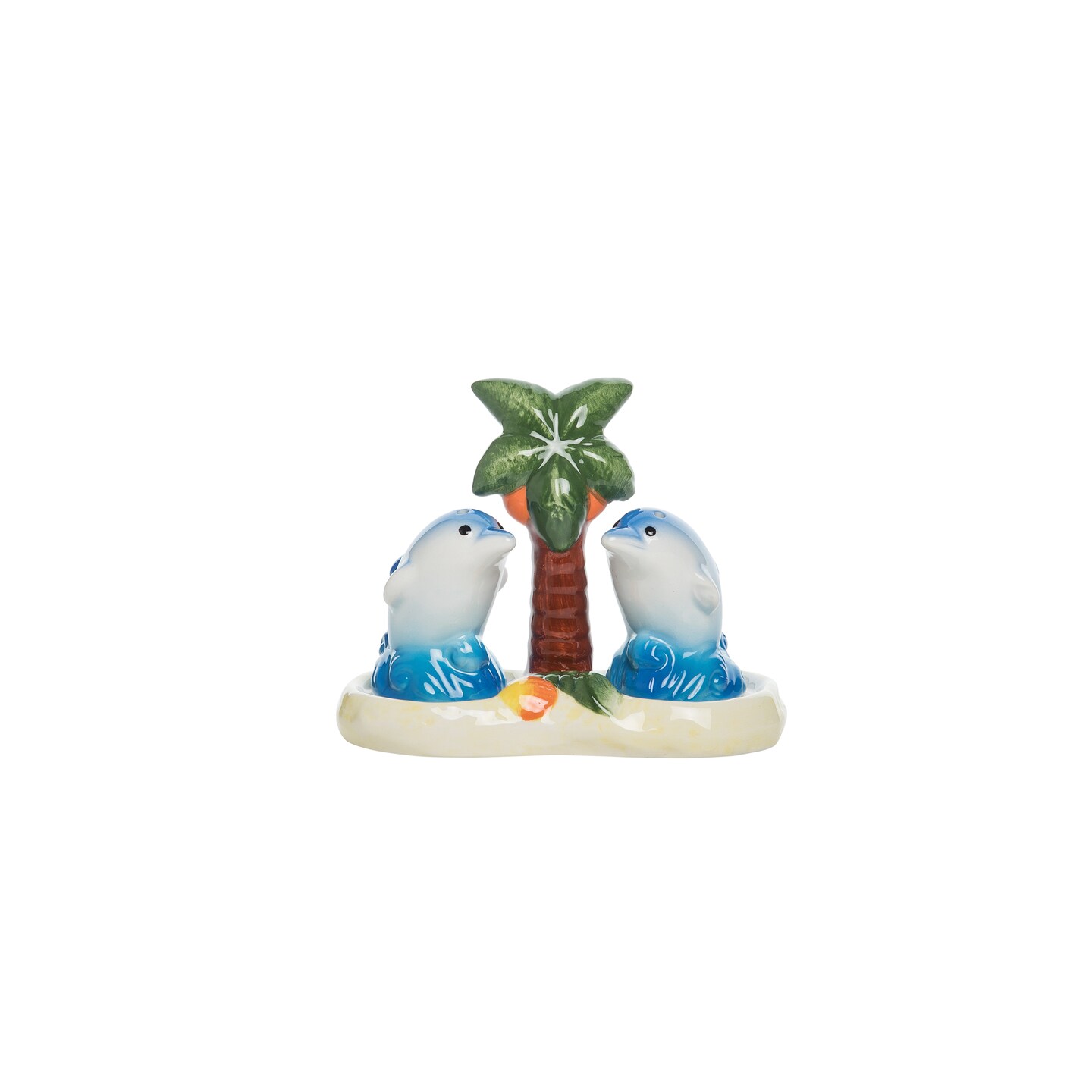 Dolphin Salt & Pepper Set With Caddy | Michaels