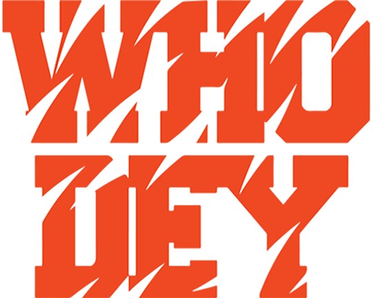 Who Dey Cincinnati Bengals Vinyl Decal set of 2 | MakerPlace by Michaels