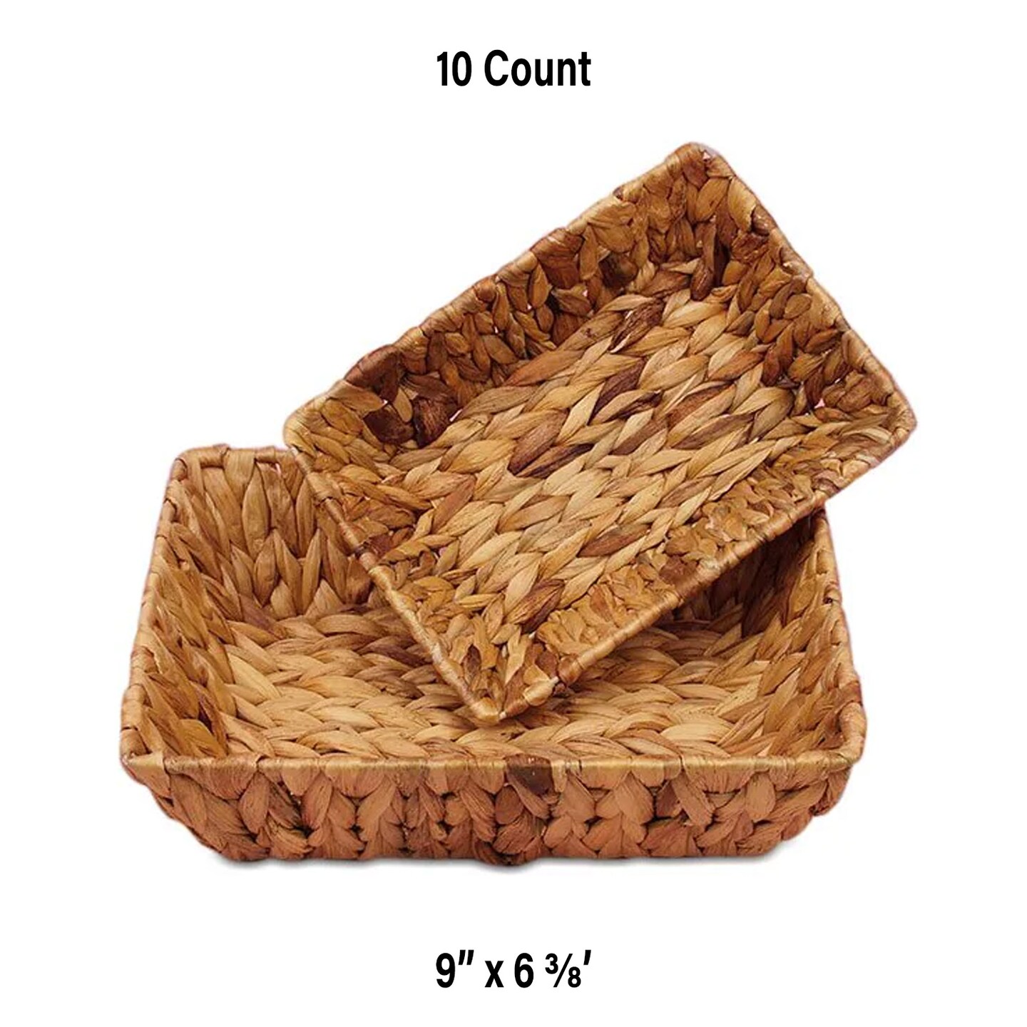 Natural Rush Rectangular Basket Trays 9 '' x 6 3/8 '' | Michaels