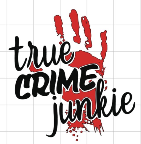 True Crime Junkie Vinyl Decal set of 2 | MakerPlace by Michaels