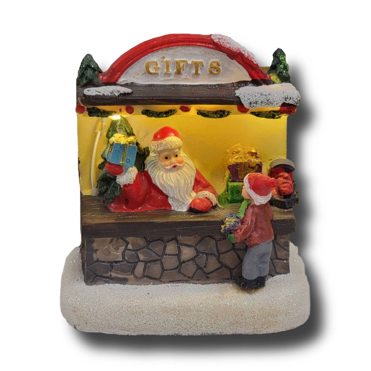 Santa's Gift Shop Christmas Miniature. Christmas Village | Michaels