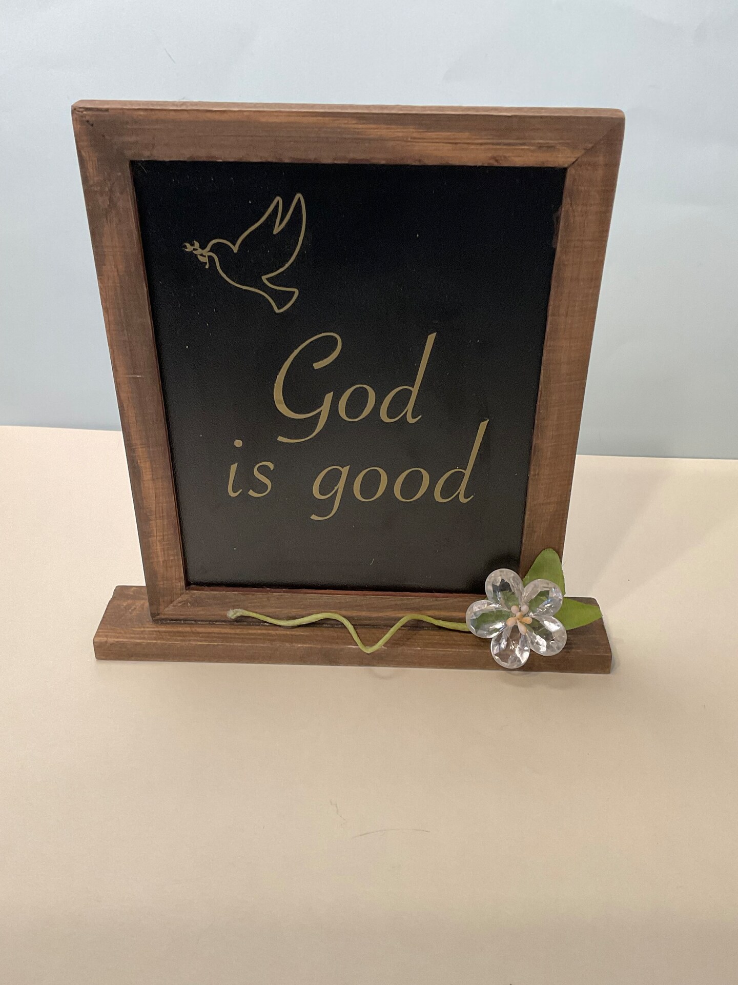 Inspirational Wood Table Top Plaque | MakerPlace by Michaels