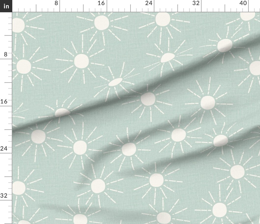 Various Fabrics by the Yard or Fat Quarter Sun Kids Summer Sunshine ...