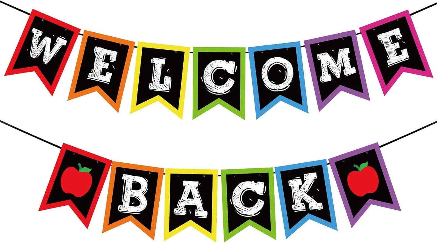 Welcome Back to School Banner School Classroom Decorations | Michaels