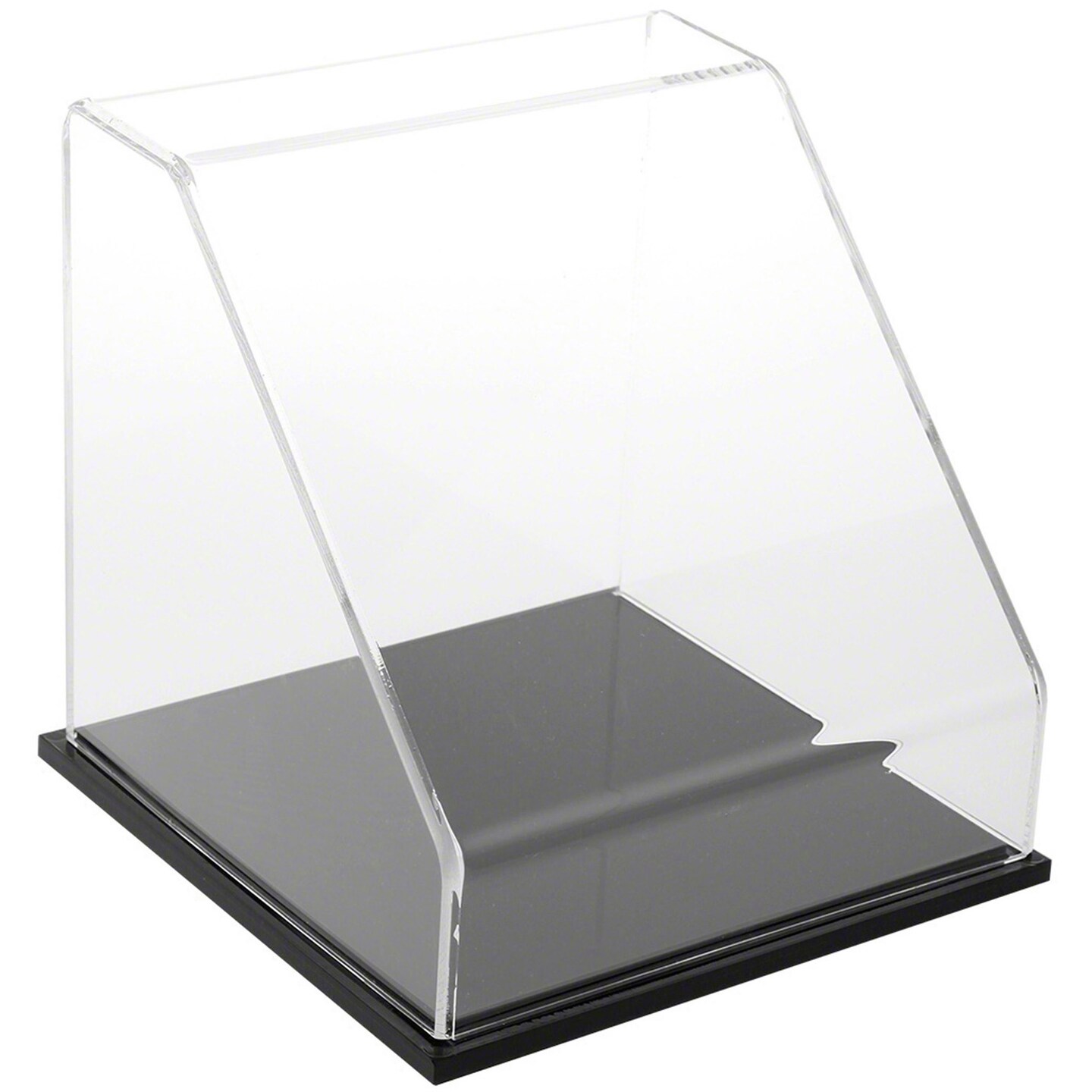 Plymor Clear Acrylic Slanted Front Display Case, 8" x 8" x 8" | Michaels