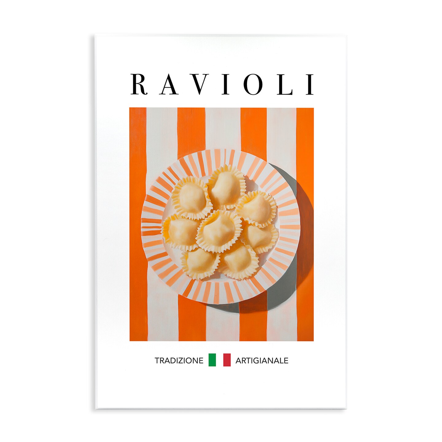 Stupell Industries Traditional Ravioli Pasta Wall Plaque Design by ...