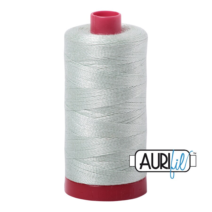 Platinum (2912) | 12wt Large Spool (325M / 356Y) | Aurifil Thread ...