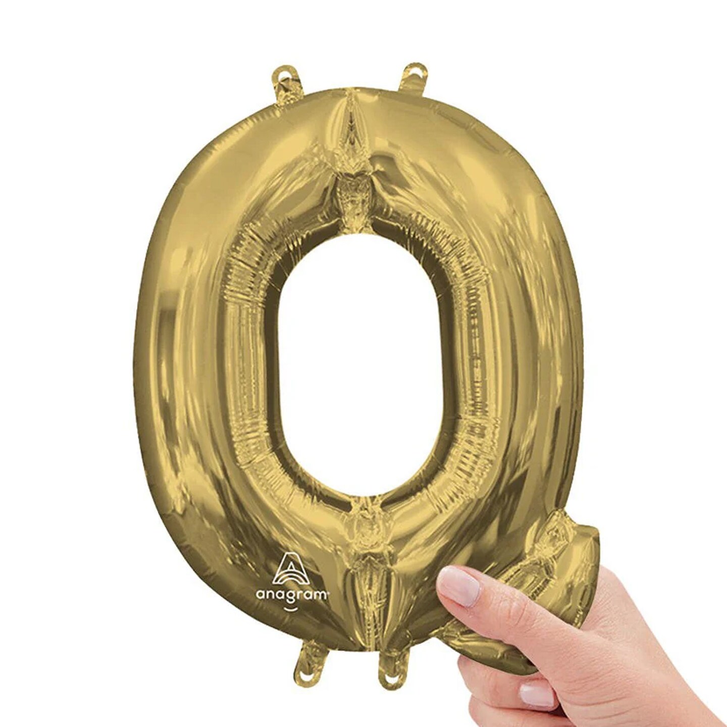 Anagram® 16 Inch Letter Q White Gold Air Fill Only | Michaels