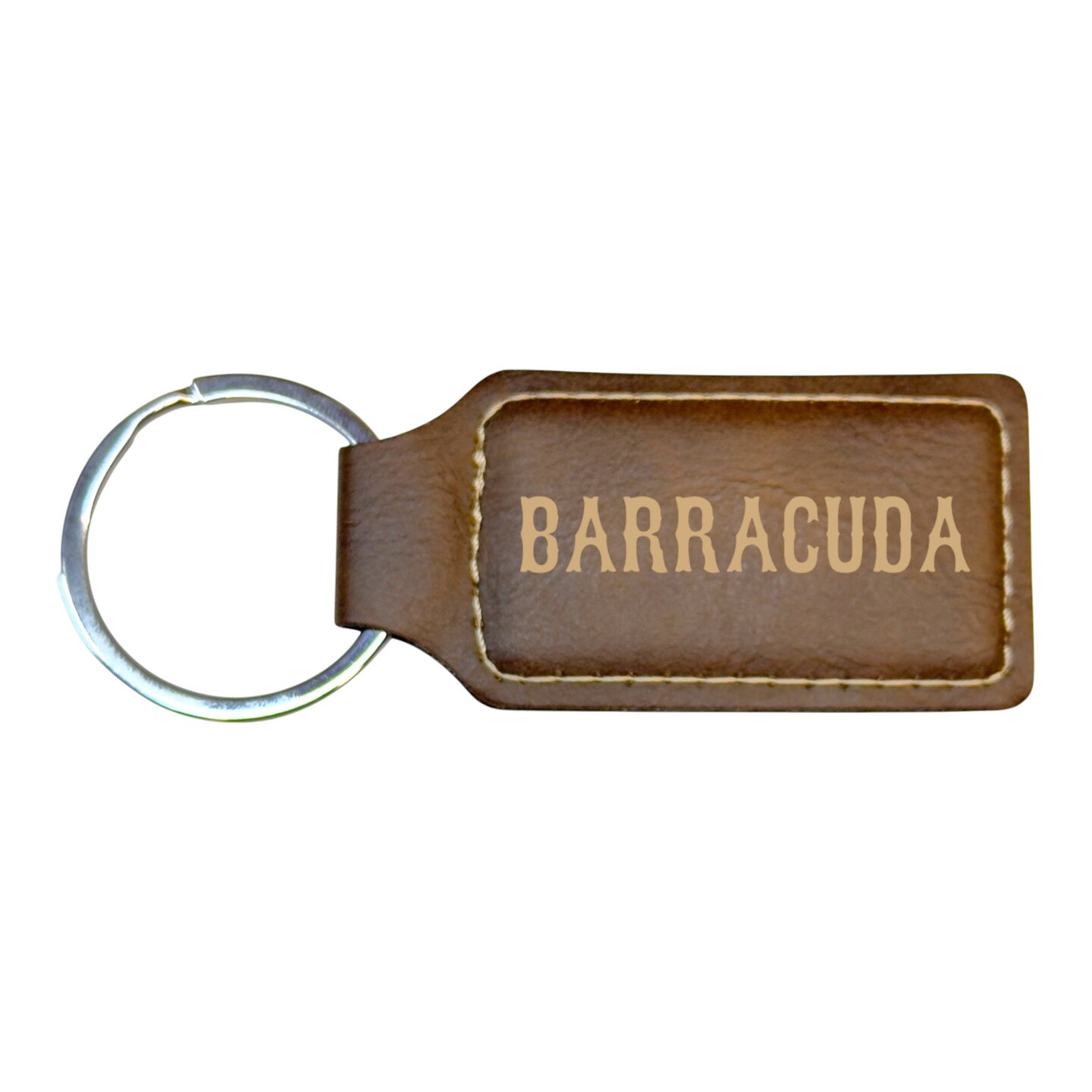 Keychain - Rectangle - Barracuda - Leather | Michaels