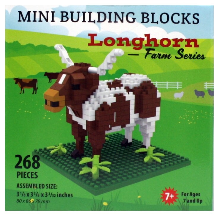 Mini Building Blocks - Longhorn | Michaels