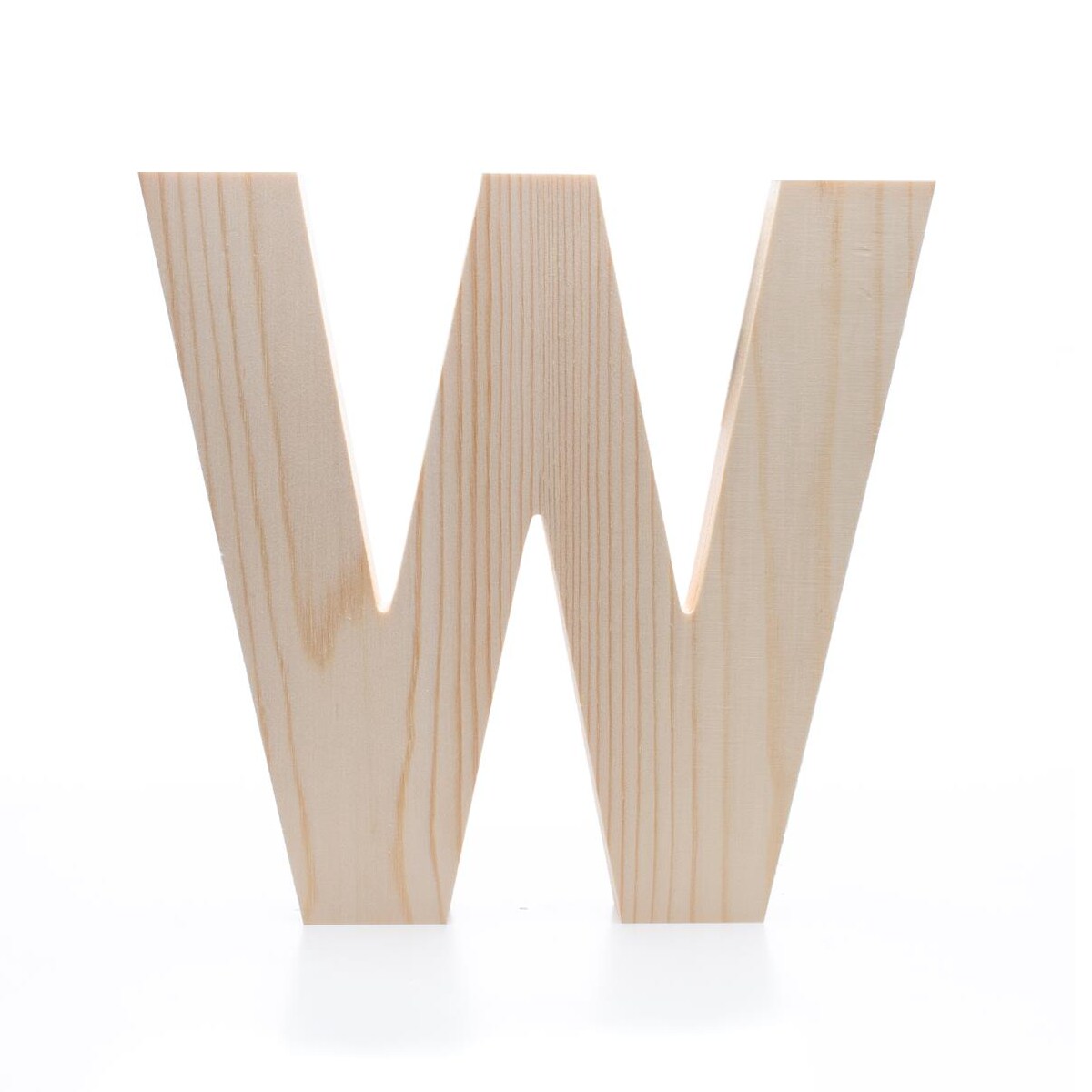 Hampton Art Wood Letter Chunky 8" W, Wooden Letters, Wood Letters ...