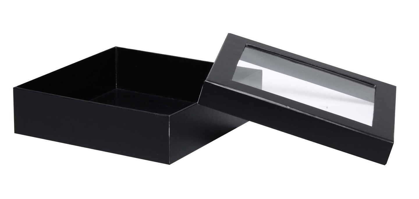 Black Window Gift Box | Michaels