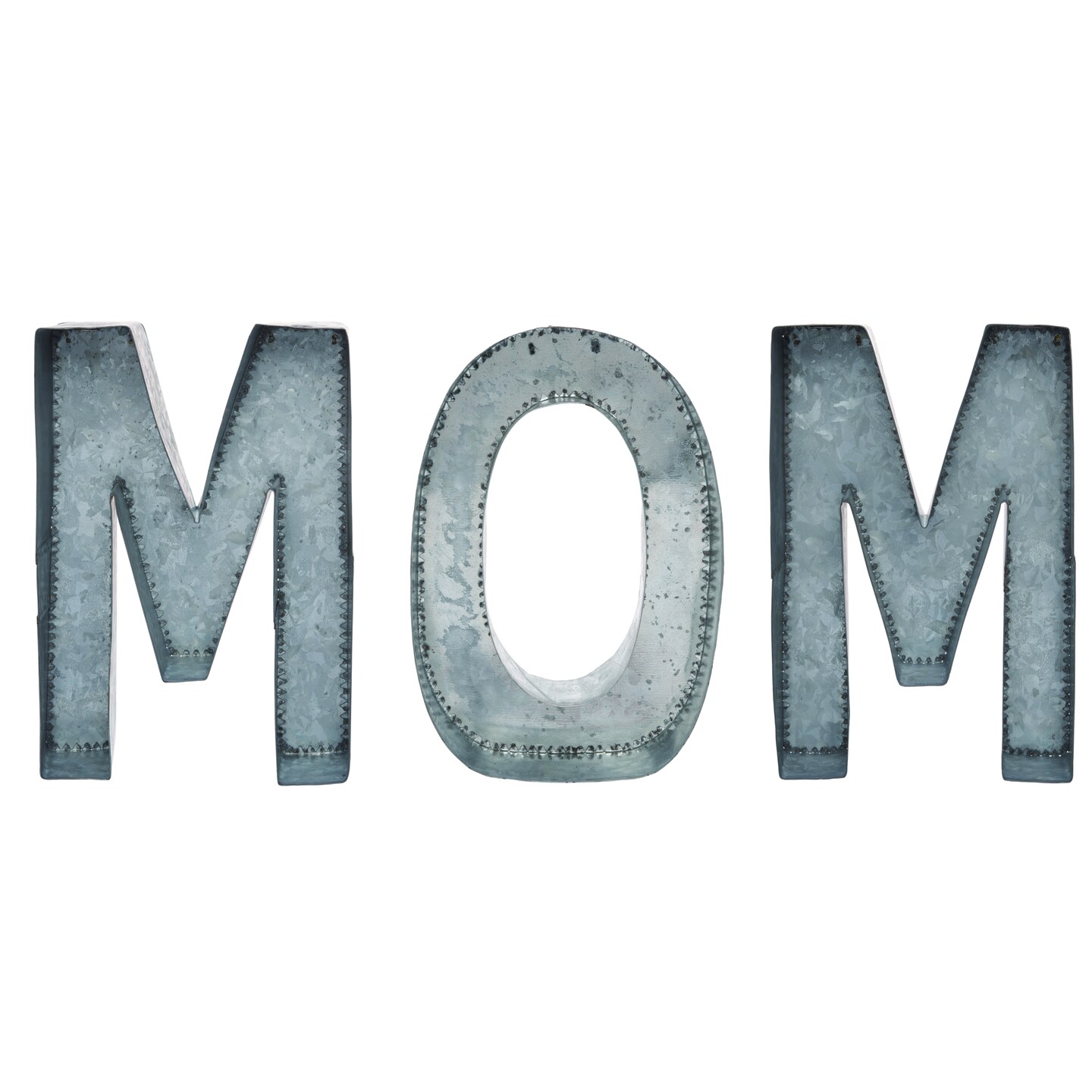 Transpac Metal 12" Gray Spring Mom Planter Set of 3 - Metal MOM ...