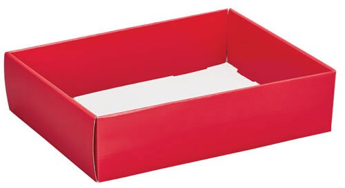 Pack/6: Red Decorative Trays - 12 x 9 x 3" | Michaels
