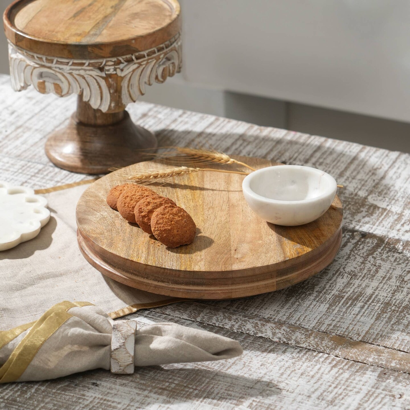Decorative And Functional Handmade Lazy Susan Plate | Michaels