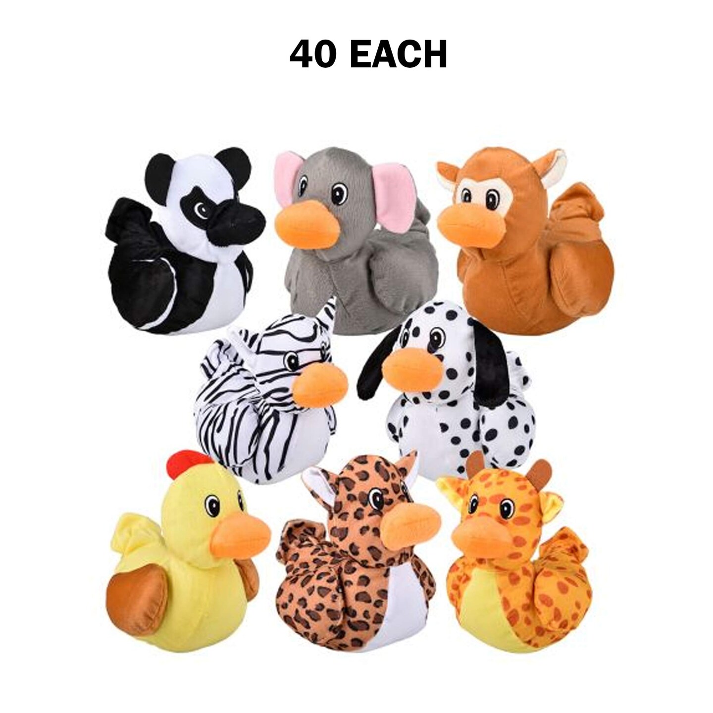 Plush Duck Animals 8 Inch Assorted Designs | Michaels
