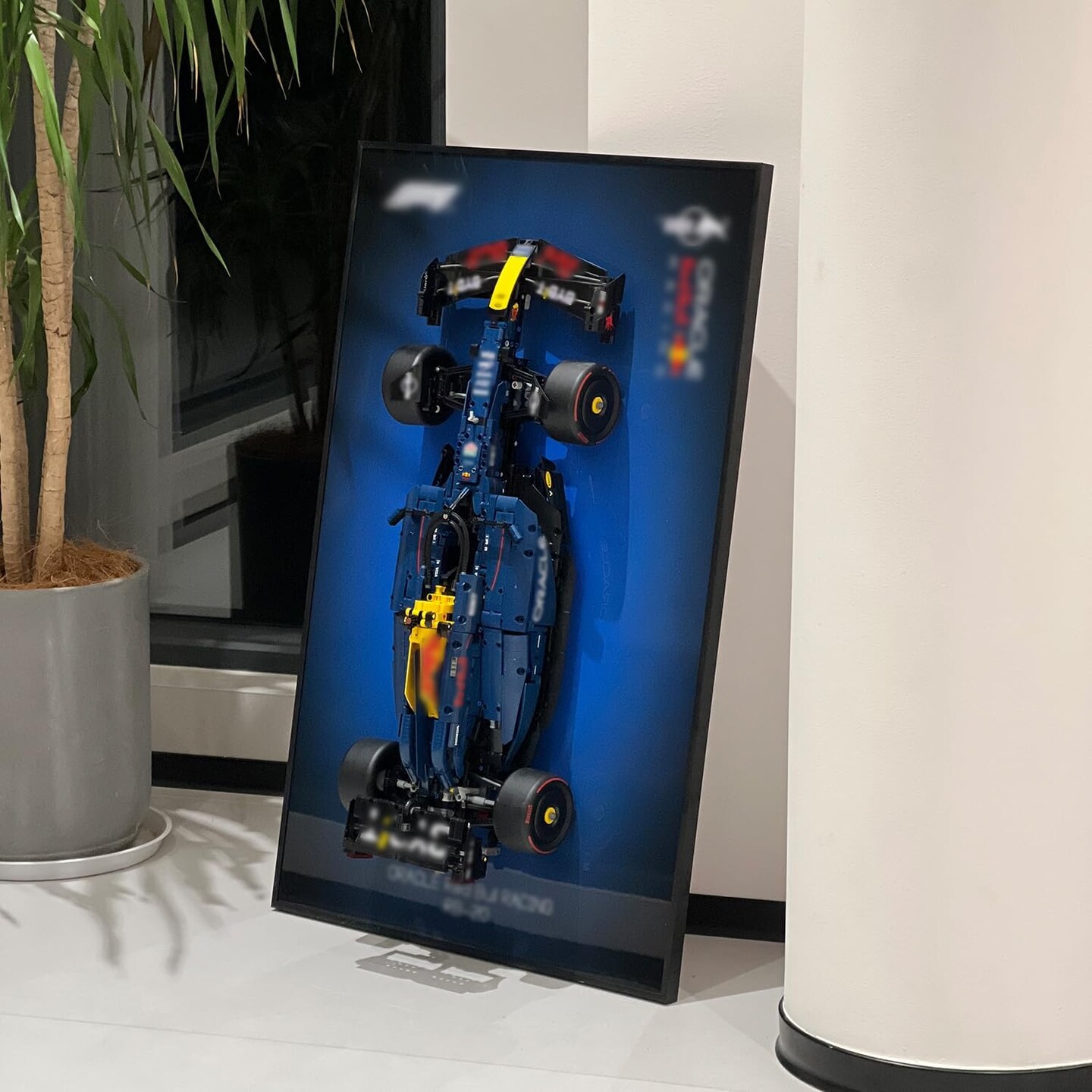 Aluminum Display Wall Frame for LEGO® Technic Oracle Red Bull Racing ...