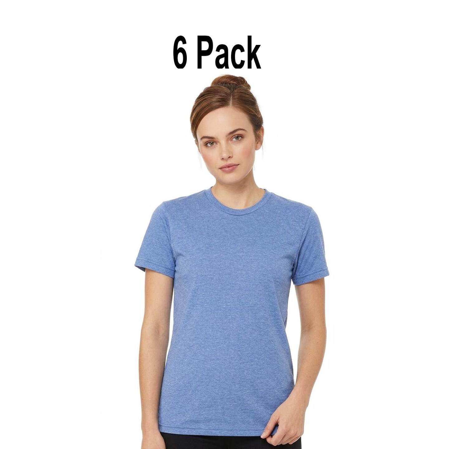6 Pack Unisex Triblend Track Tee, Size: Xl, Color: Athletic blue | Michaels