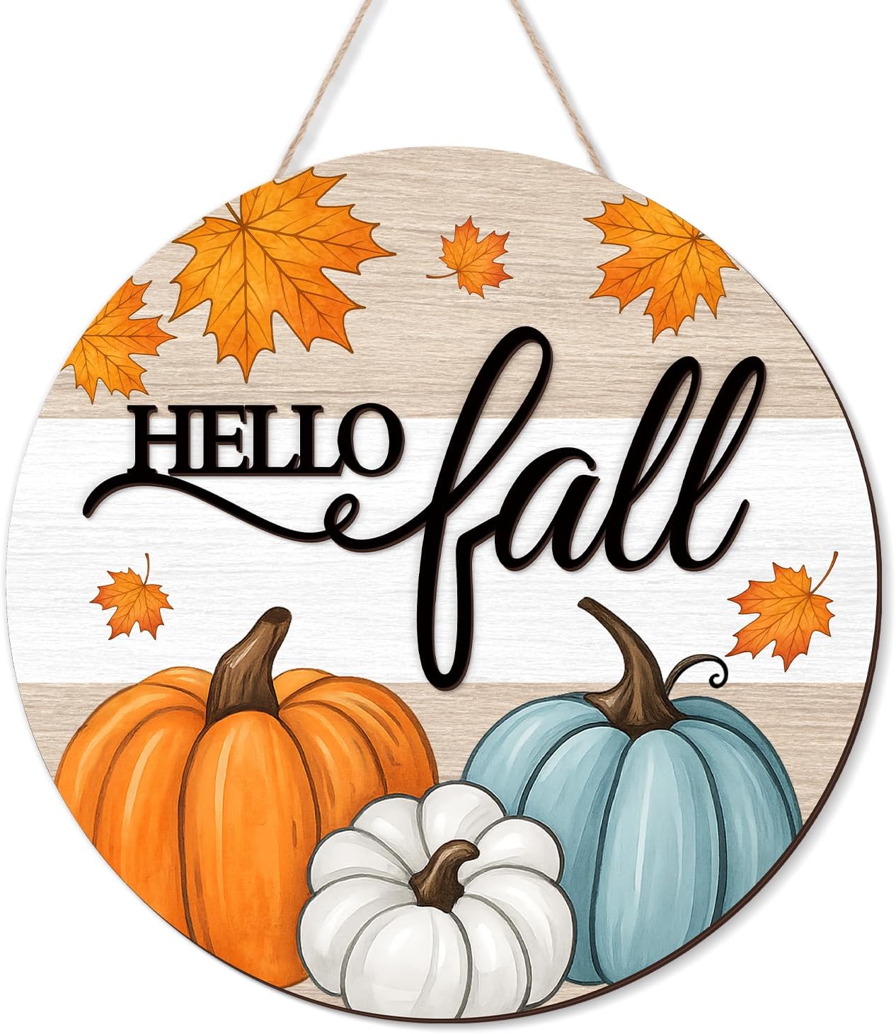 3D Hello Fall Wreaths Wooden Welcome Signs | Michaels