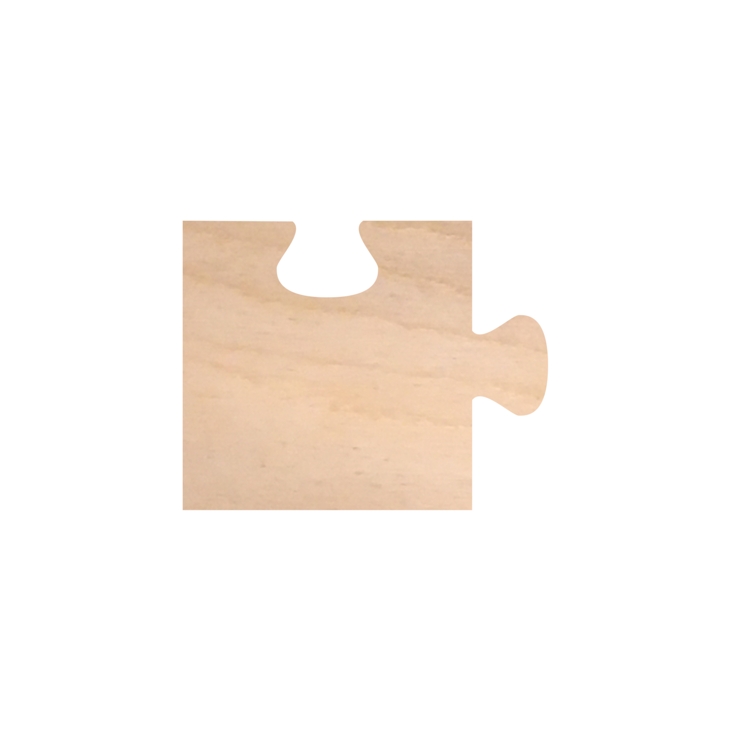 Corner Puzzle Piece Crafting Shape , Wooden Crafting Supply, Multiple ...