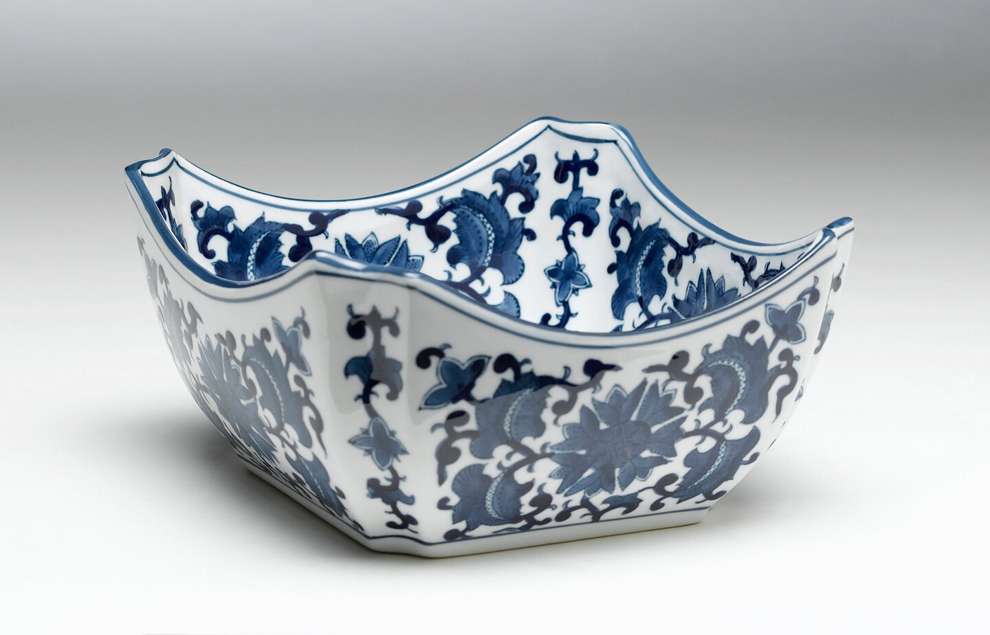 AA Importing 59710 Square Blue And White Bowl | Michaels