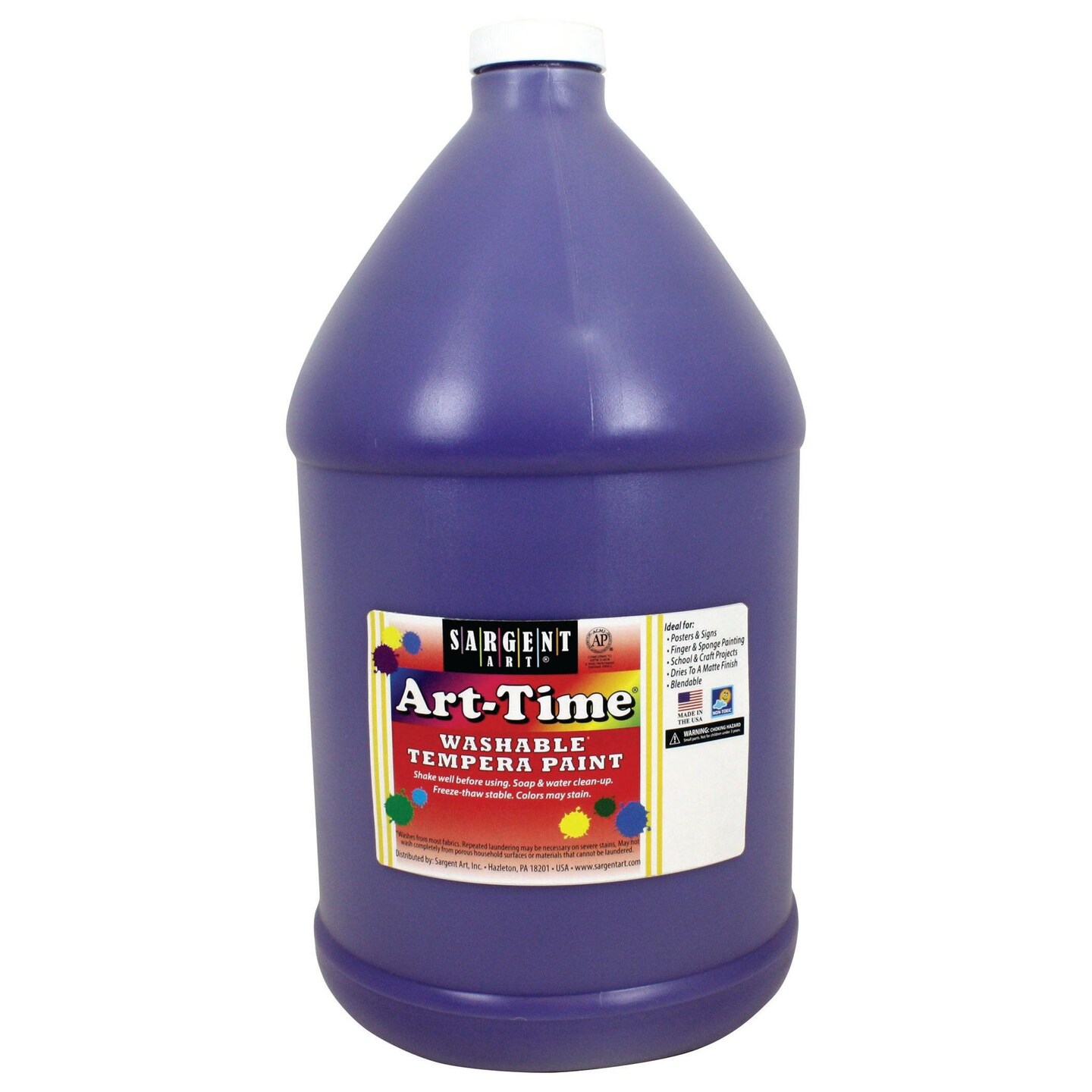 Art-Time® Washable Tempera Paint, Violet, Gallon | Michaels