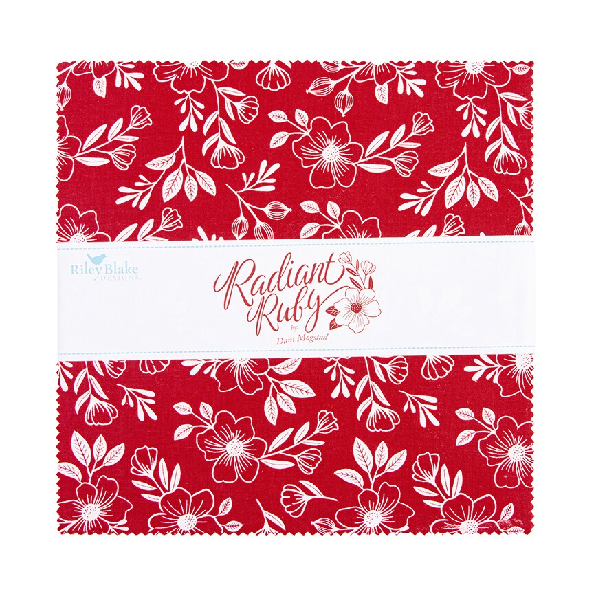Radiant Ruby 10" Square Pack (Layer Cake / 10" Stacker) by for Riley Blake (10-17260-42) | Michaels