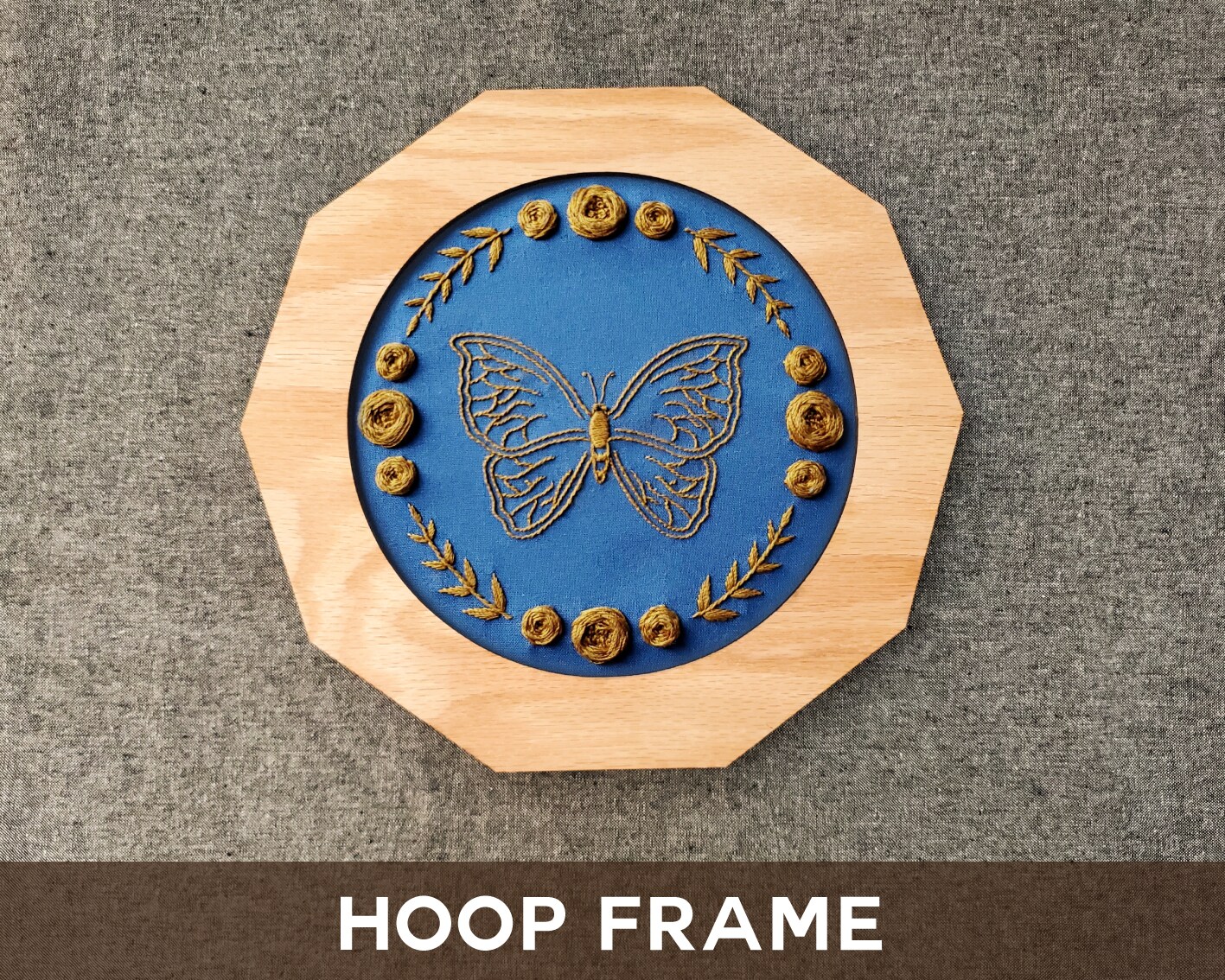 Hoop Frame | Decagon | Embroidery Frame, Hand Embroidery, Cross Stitch ...