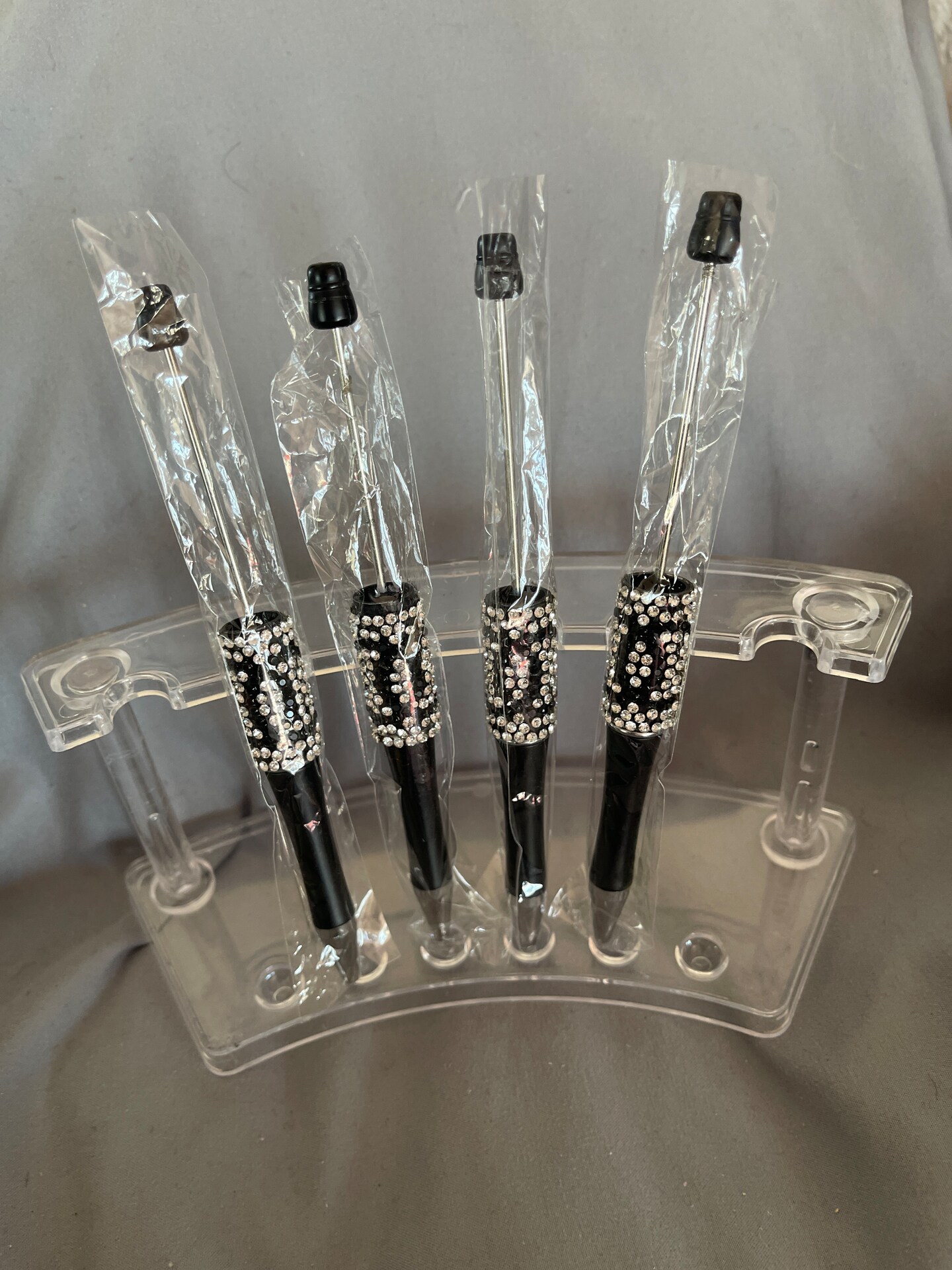 4 pc fancy beadable rhinestone pens | MakerPlace by Michaels