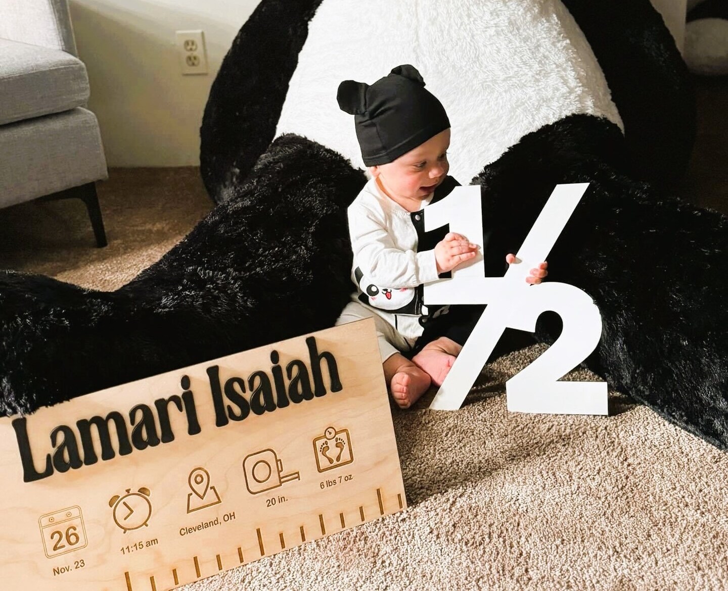 Baby Birth Stats Sign | MakerPlace by Michaels