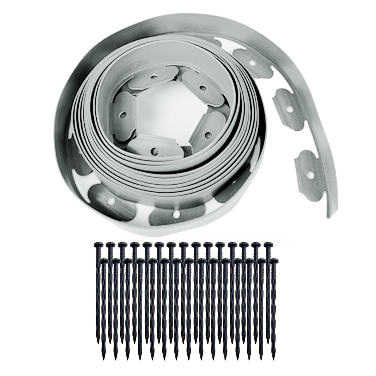 Landscape Edging Border With Spikes Simple Installation No Dig Weather ...