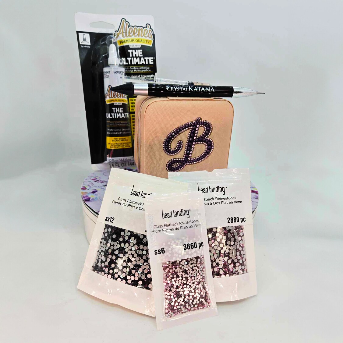 Crystal Monogram Workshop with the Crystal Ninja for John Bead ...