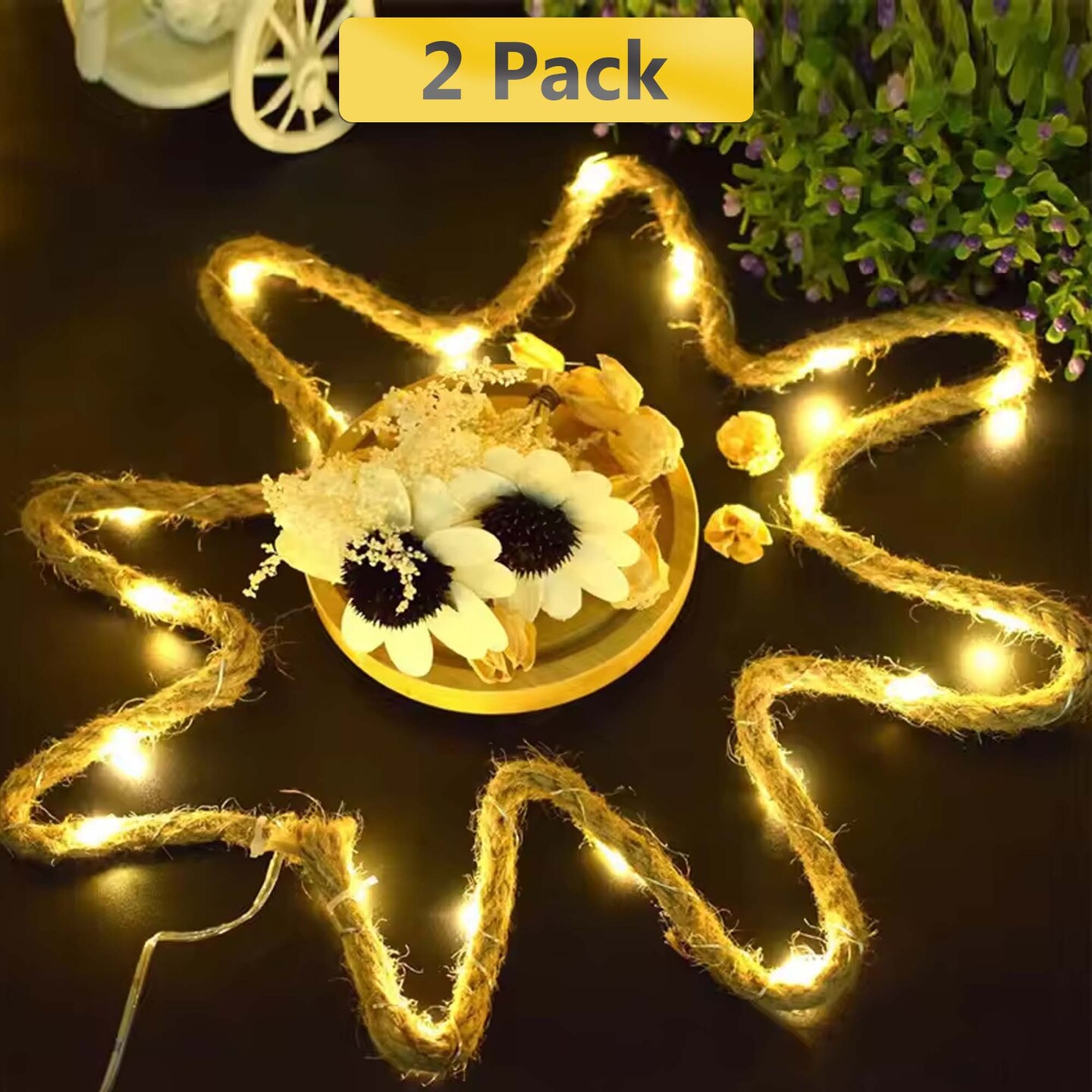 30 LED Rope Lights Battery Operated String Light For Halloween | Michaels