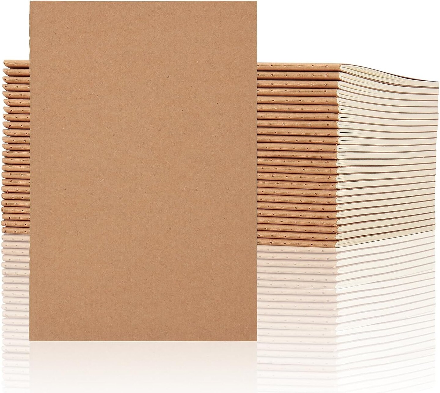 24 Pack A5 Lined Journaling Notebooks for Writing, Kraft Notebook ...