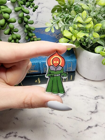 Flatwoods Monster Pin, WV Cryptid, Cryptid Art, Cryptid Pin, Cryptid ...