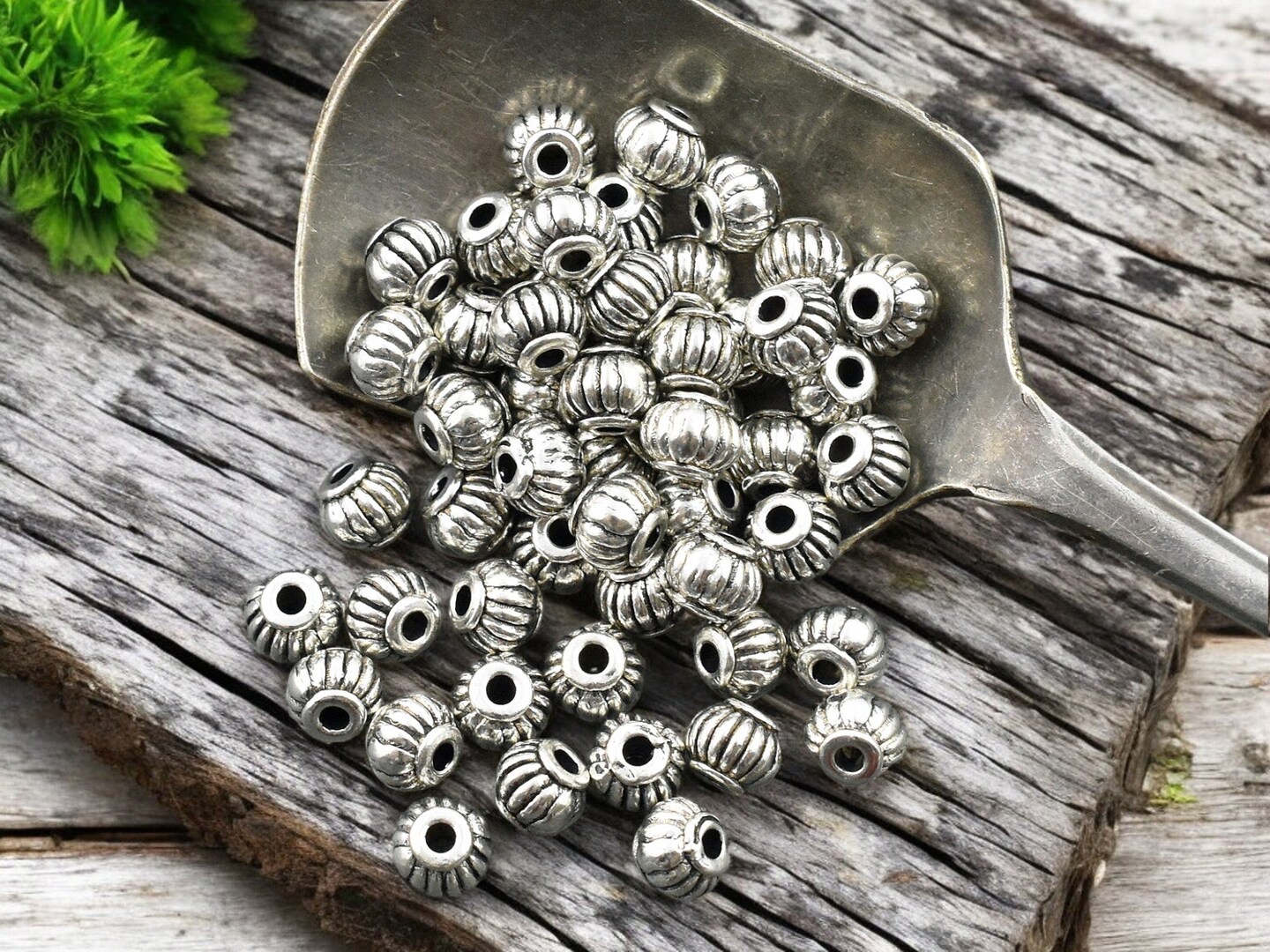 *250* 5x4mm Antique Silver Lantern Spacer Beads | Michaels