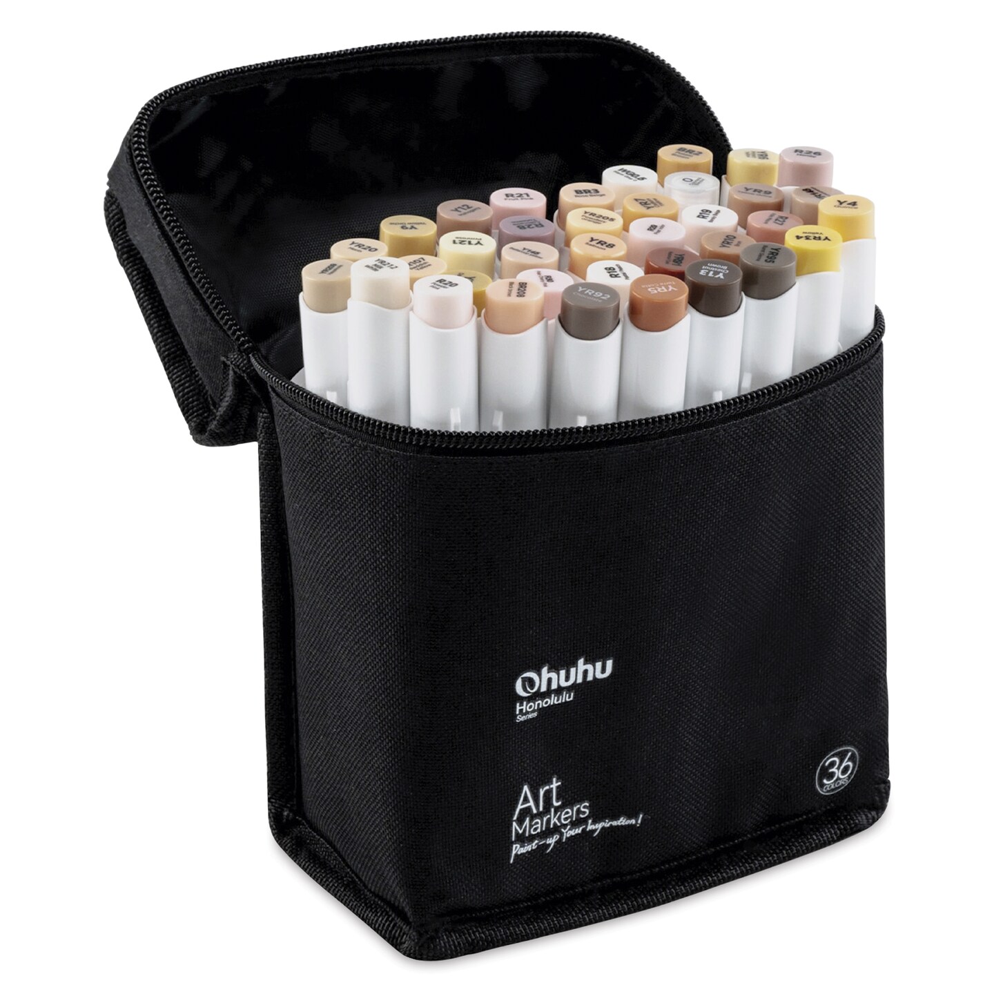 Ohuhu Honolulu Dual Tip Marker Sets - Set of 36, Skin Tones | Michaels