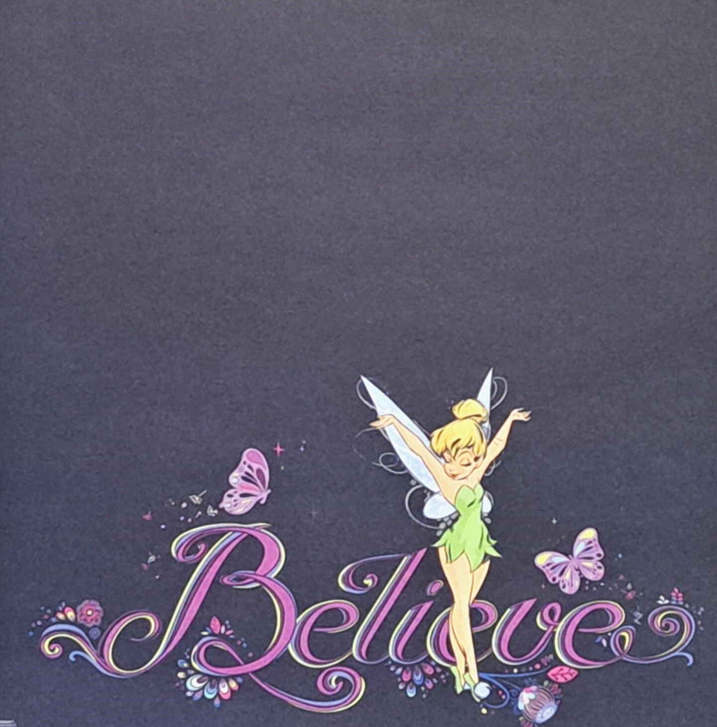 Disney Tinker Bell Believe 12x12 Scrapbook Paper | Michaels